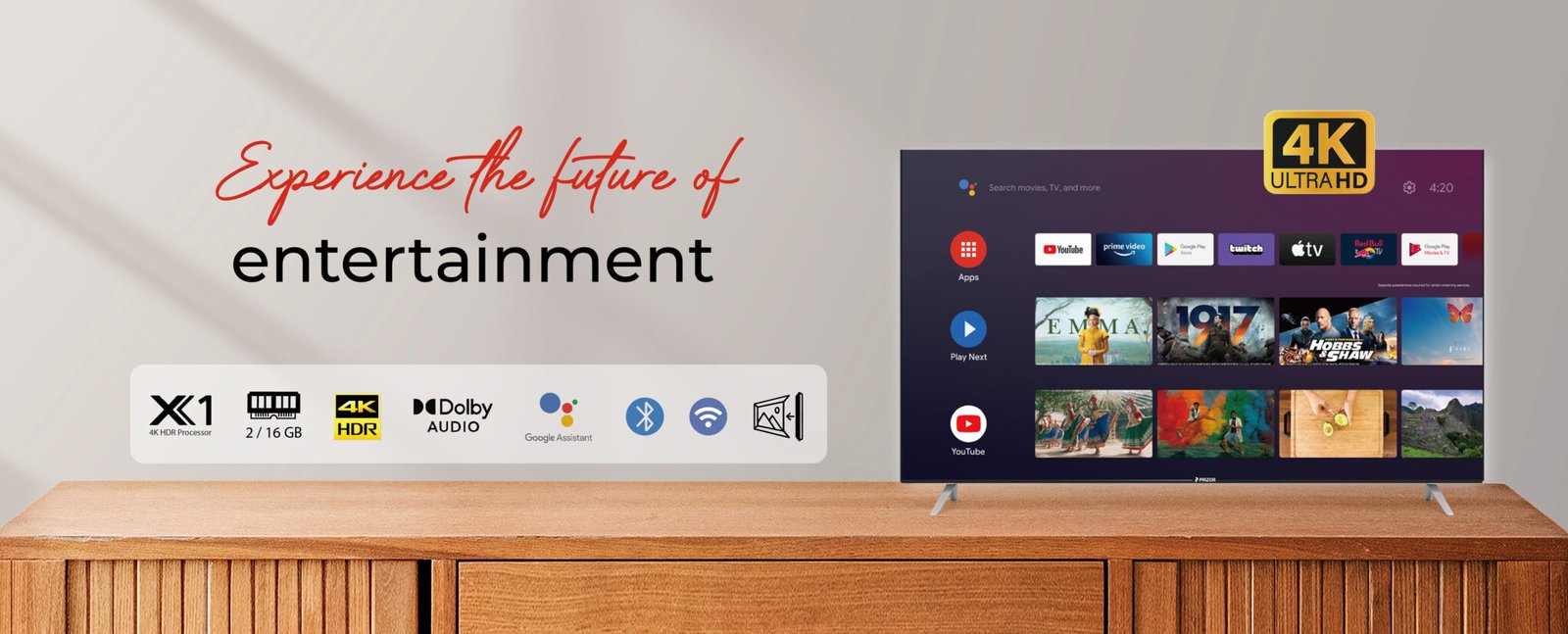 98” SMART 4K WEBOS TV – Prizor – A Spy You Can Trust